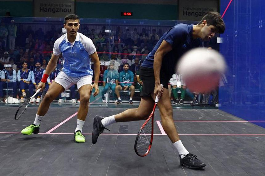 India win thriller over arch-rivals Pakistan for squash gold | The ...