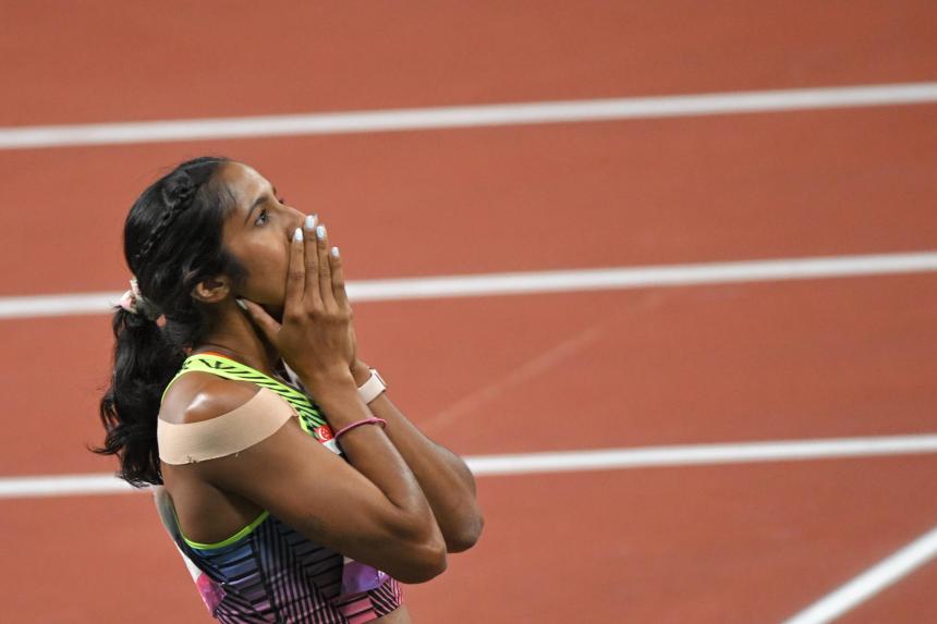 Singapore’s athletics fraternity hail Shanti Pereira’s performance as ...