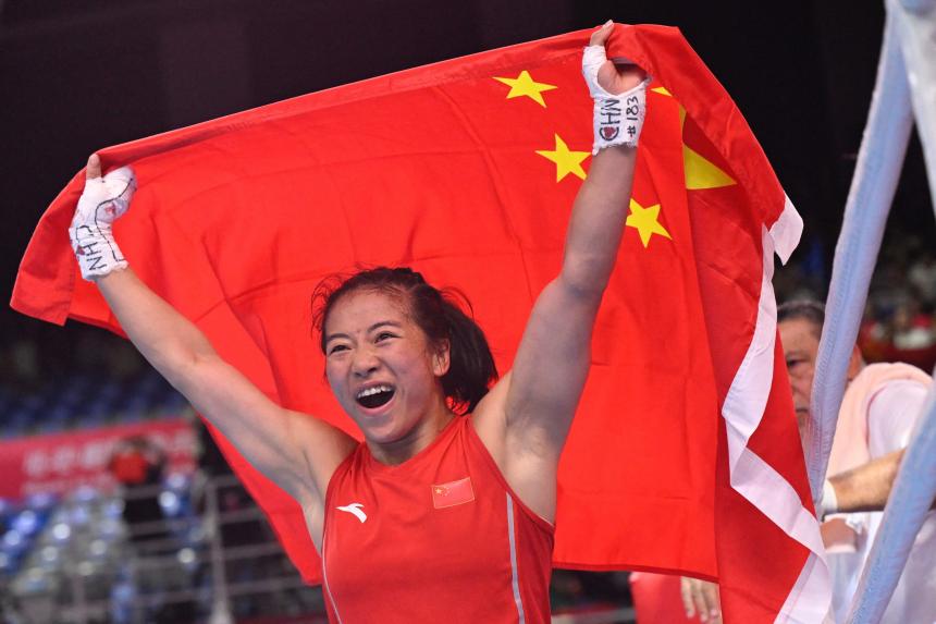China’s Wu Yu sets sights on Paris Olympics after winning Asiad boxing gold | The Straits Times
