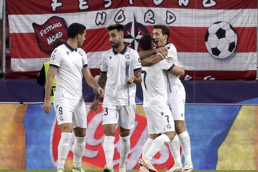 Oyarzabal and Mendez on target as Real Sociedad win 2-0 at Salzburg ...