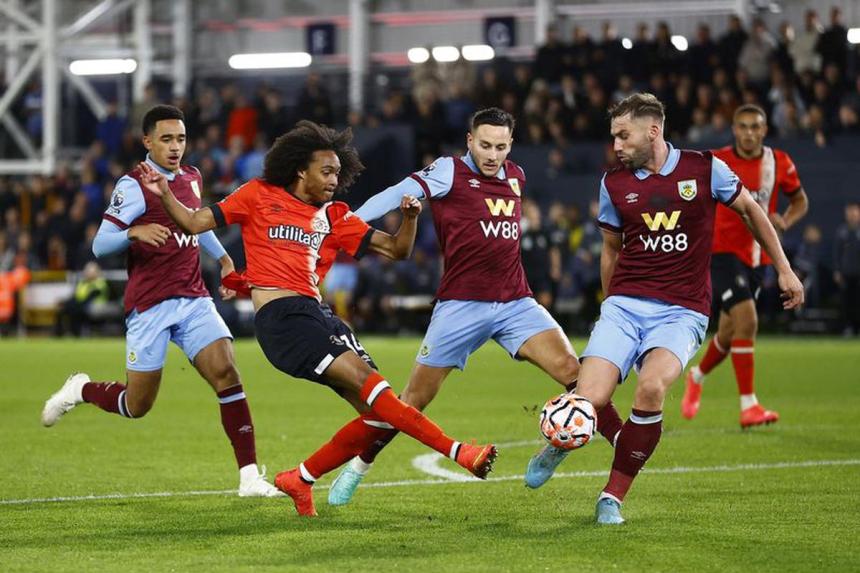 Burnley beat Luton 2-1 for first league win of the season | The Straits ...