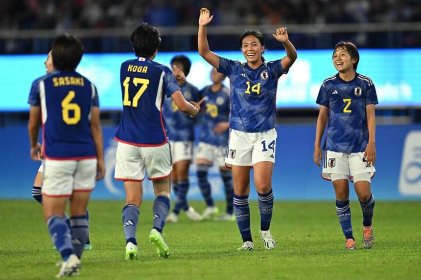 Games-Japan crush North Korea for soccer gold, breakdancing makes debut ...