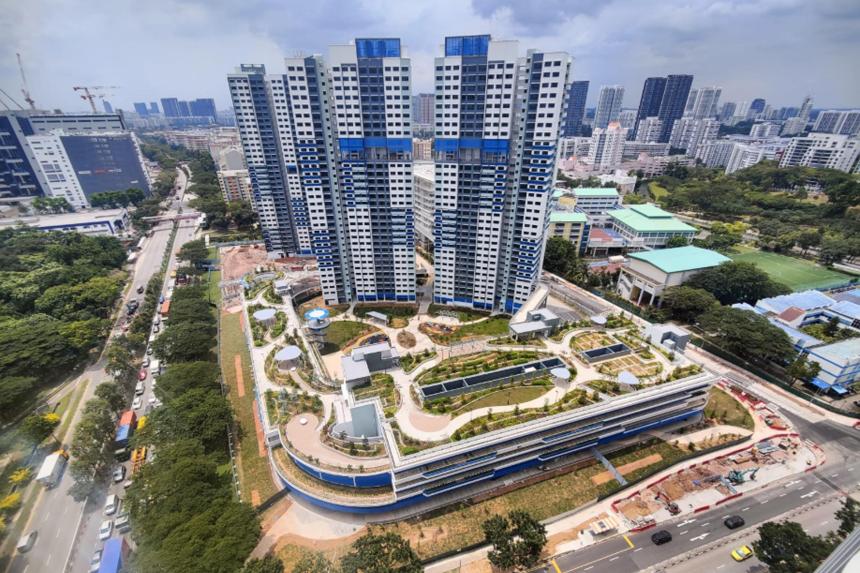 Fifth and final BTO project delayed by defunct contractor Greatearth is complete: HDB | The ...