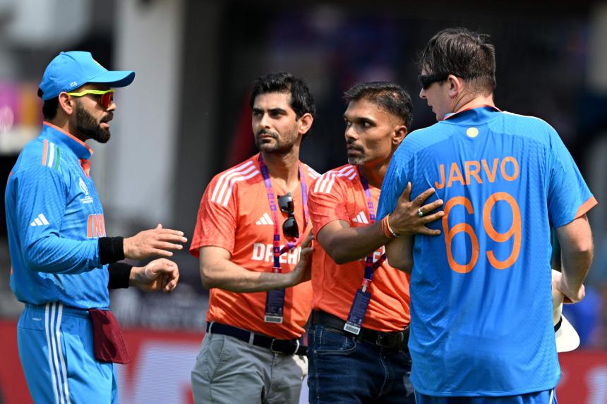 Prankster sparks Cricket World Cup security fear before India beat ...