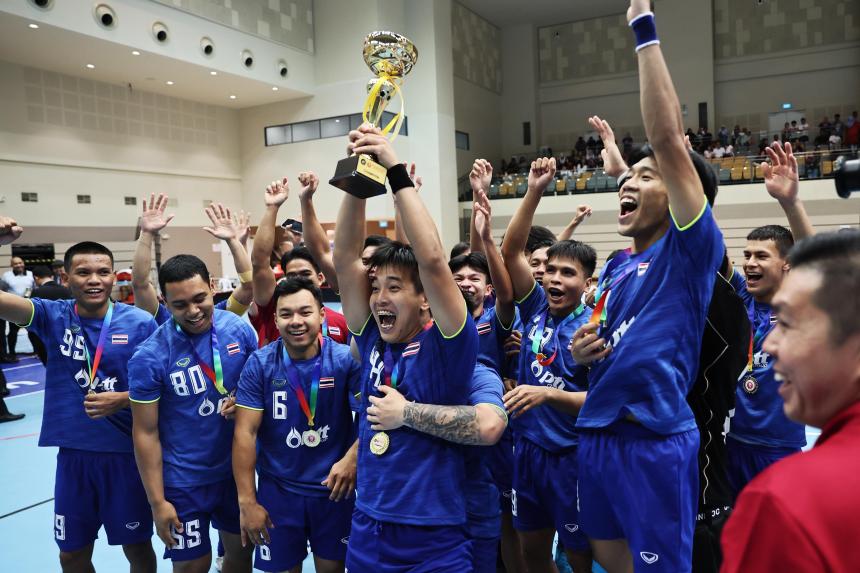 Thailand beat Singapore 4-2 to claim Asia Oceania Floorball Confederation Cup | The Straits Times