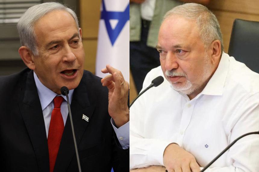 Israel’s Netanyahu, opposition politician Lieberman disagree on ...