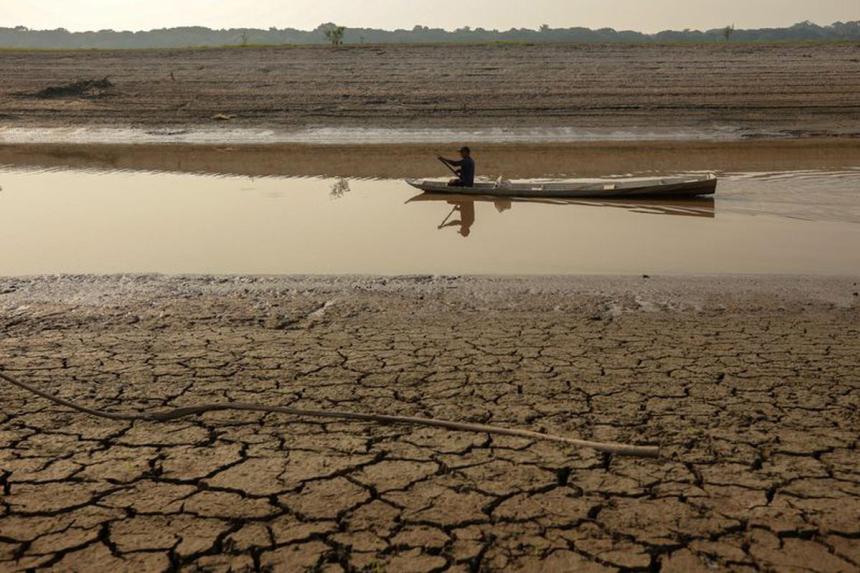 Amazon River falls to lowest level in over a century amid record ...