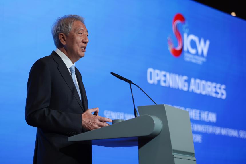 Trust in digital space under pressure: SM Teo Chee Hean | The Straits Times