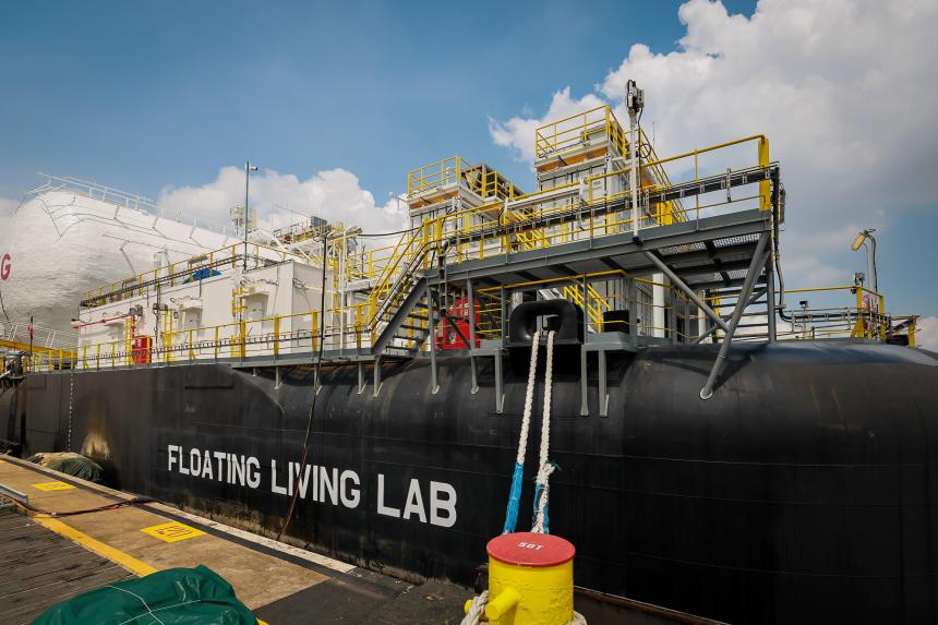 Singapore’s first floating energy storage system to launch in first ...
