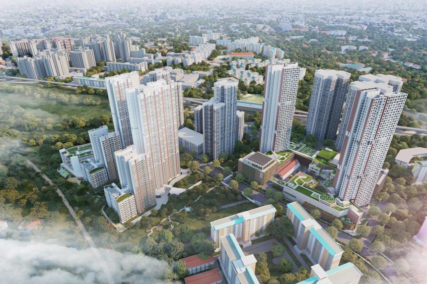Tanglin Halt to have 5,500 HDB flats, integrated development with ...