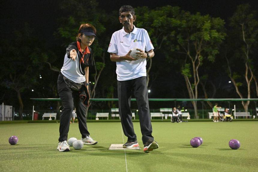 Singapore lawn bowler Mahendran Pasupathy, 76, relishing debut at Asian ...