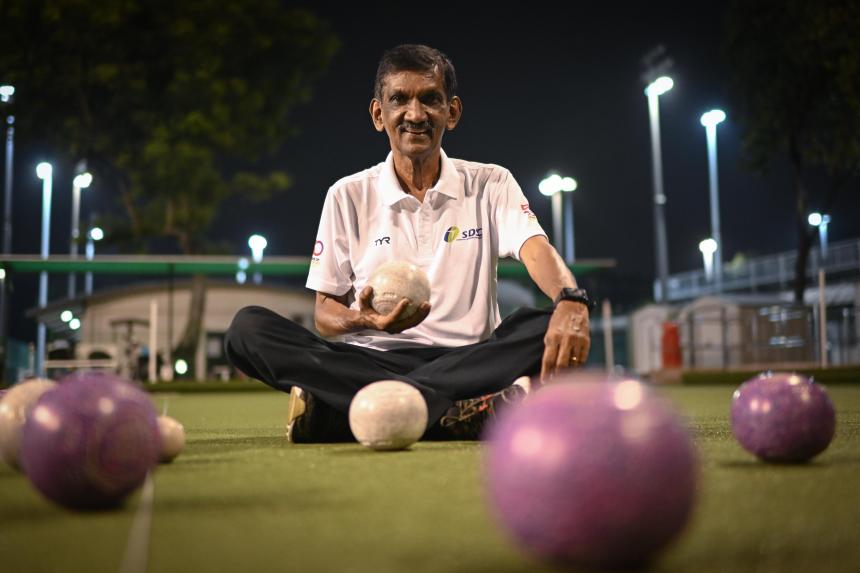 Singapore lawn bowler Mahendran Pasupathy, 76, relishing debut at Asian ...