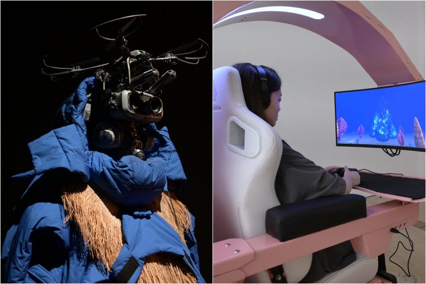 Women artists remake science-fiction themes and ideas in ArtScience ...