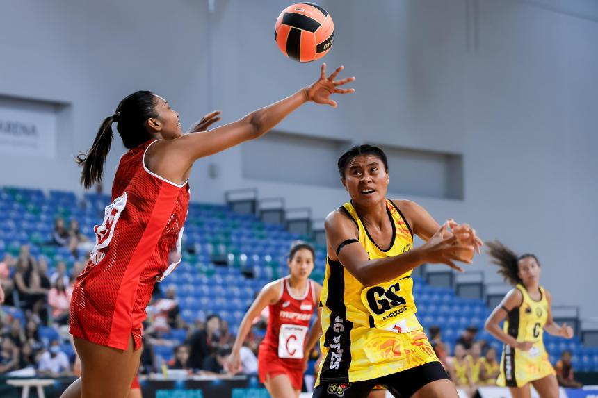 Singapore fall 52-50 to Papua New Guinea in netball Nations Cup opener ...