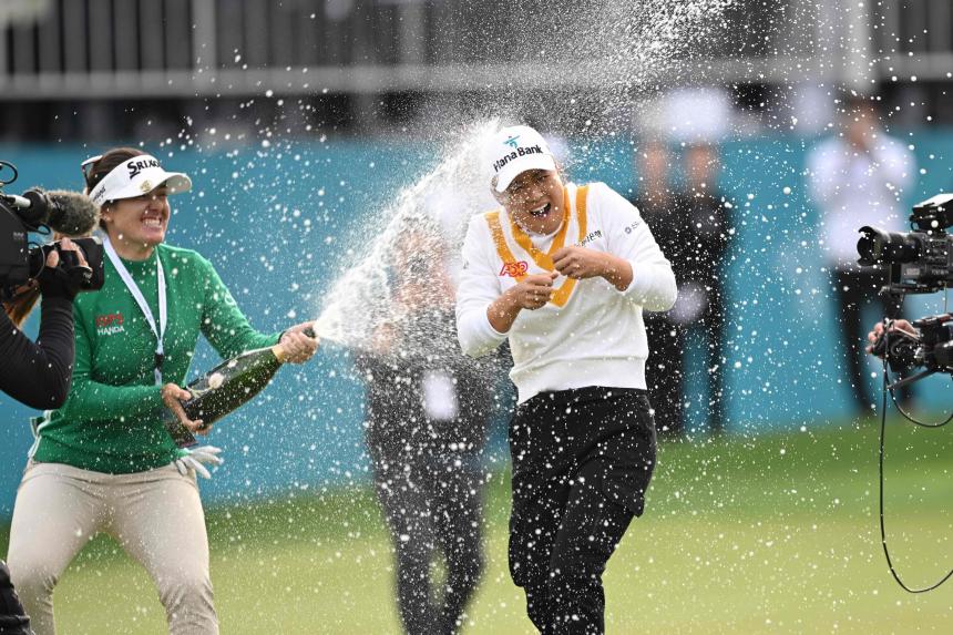 Minjee Lee wins ‘special’ LPGA South Korea title in front of parents ...