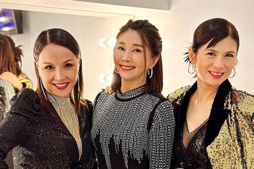 Veteran actresses Pan Lingling, Aileen Tan, Chen Xiuhuan dance to Blackpink’s Boombayah | The ...