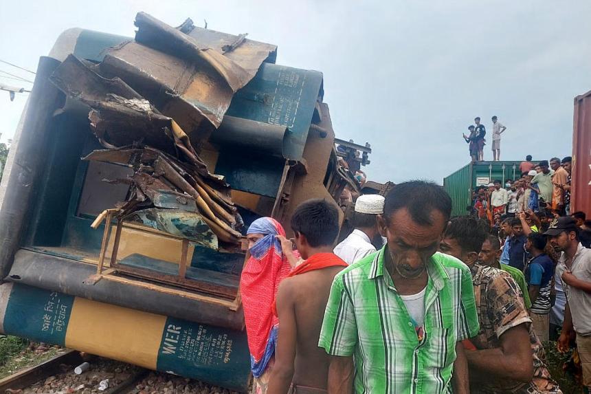 15 killed, over 100 injured in Bangladesh train crash | The Straits Times