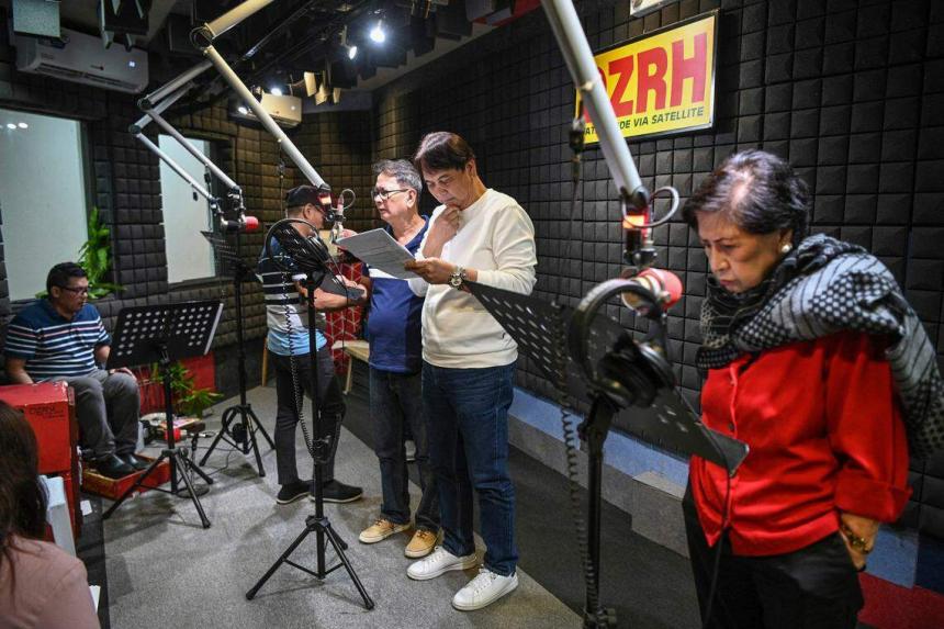 Last surviving radio dramas cheer Filipino listeners, but so few are ...