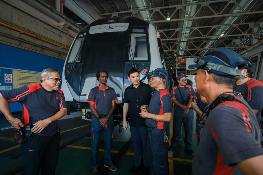 $2.6b project to refresh Singapore’s oldest MRT lines almost done | The ...