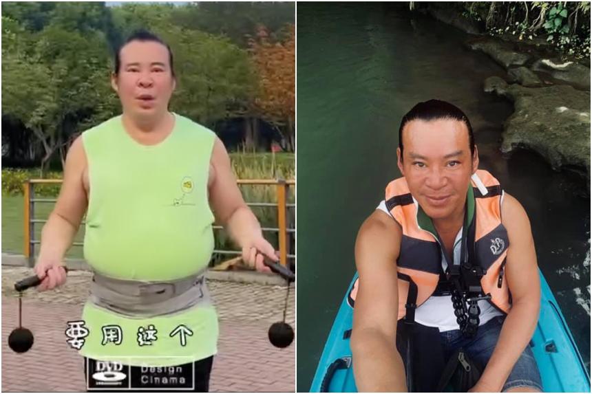 Former DJ Dongfang Billy reveals he weighed 126kg in June, working to ...