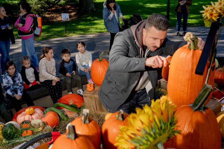 American professional pumpkin carver can earn $550 to $6,860 a fruit ...
