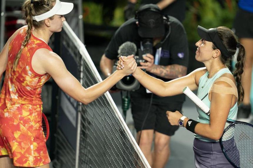 Pegula beats Rybakina in WTA Finals opener | The Straits Times