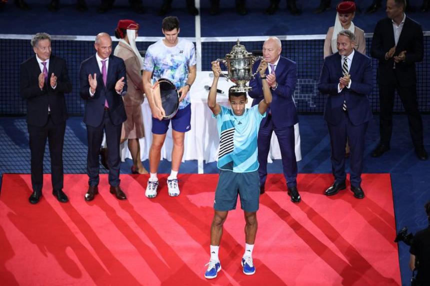 ATP roundup: Felix Auger-Aliassime defends Basel title | The Straits Times