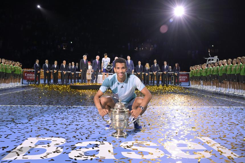 Auger-Aliassime downs Hurkacz to retain Basel title | The Straits Times