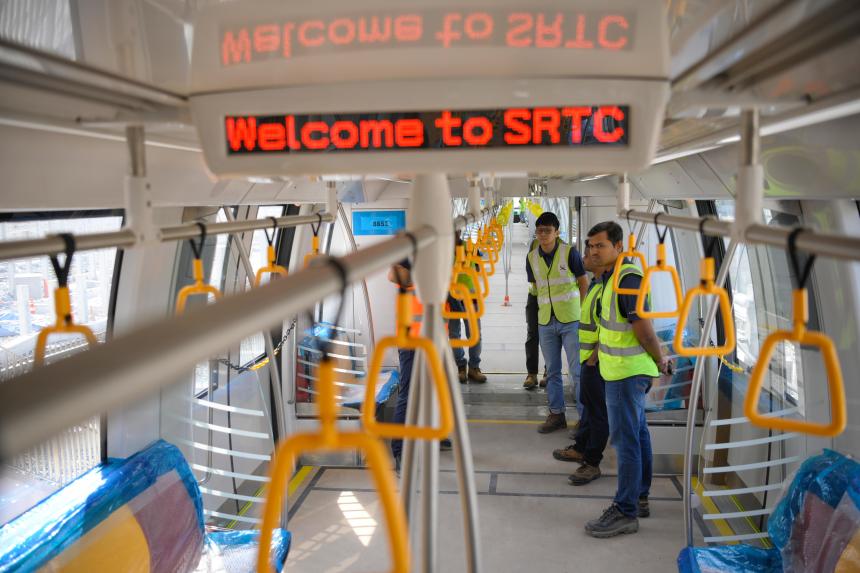 High-speed tests on MRT trains now possible away from main rail lines ...