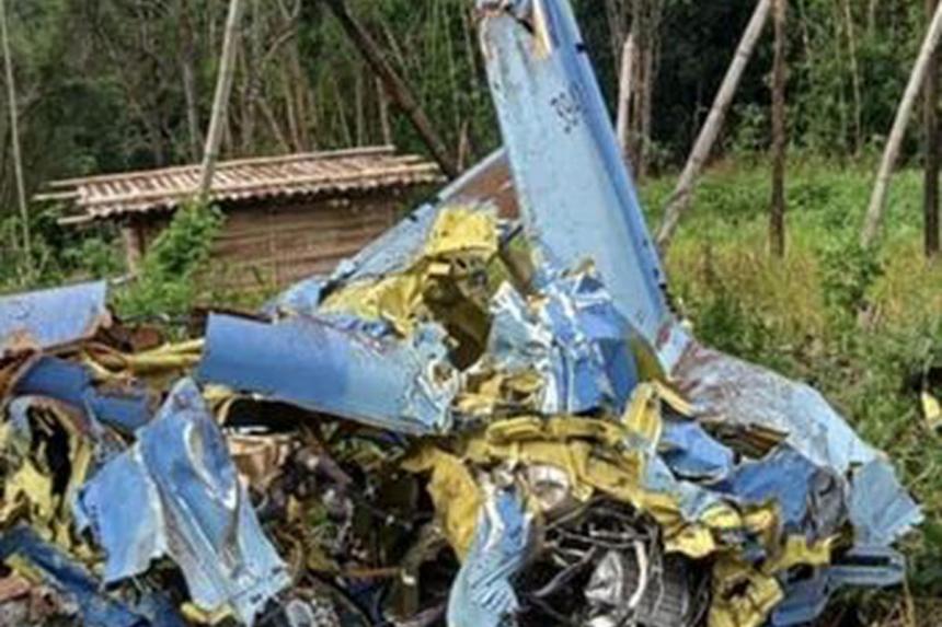 Myanmar fighter jet crashes, rebels claim responsibility | The Straits ...