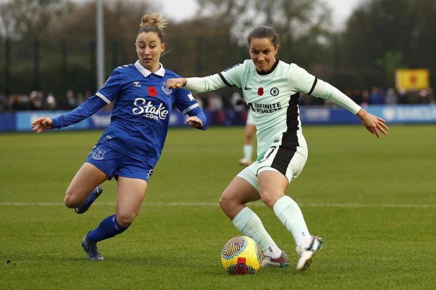 Chelsea stay top of WSL with win over Everton as Man City slip up | The ...