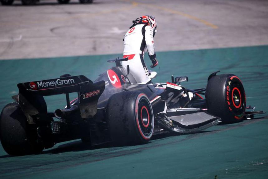 Haas drivers split between old and new for Las Vegas | The Straits Times