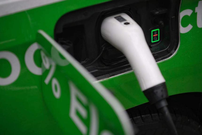 First EV chargers rolled out at open-air HDB carpark under large-scale ...