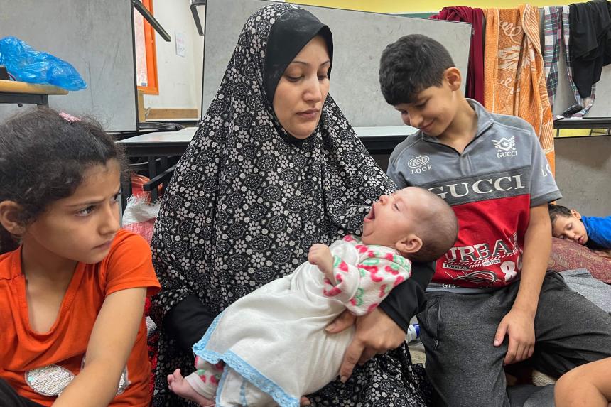 War brings hell to Gaza’s pregnant women, nursing mums | The Straits Times