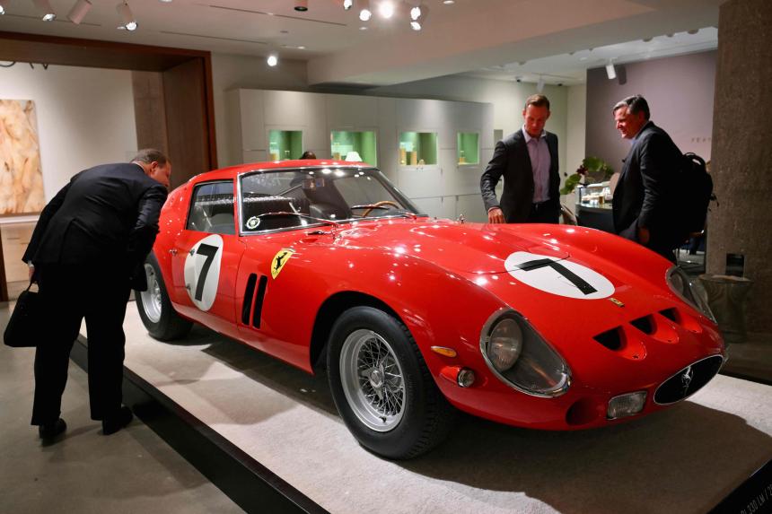 A 1962 Ferrari auctions for world-record $70 million | The Straits Times