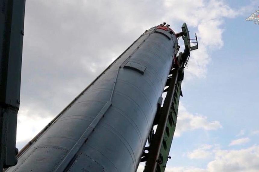 Russia loads missile with nuclear-capable glide vehicle into launch silo | The Straits Times