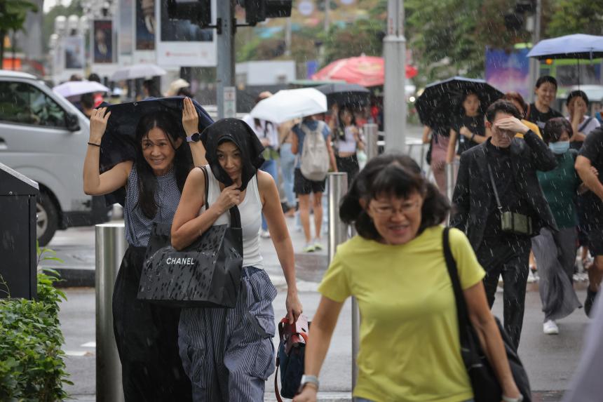 Wet weather forecast for rest of November | The Straits Times