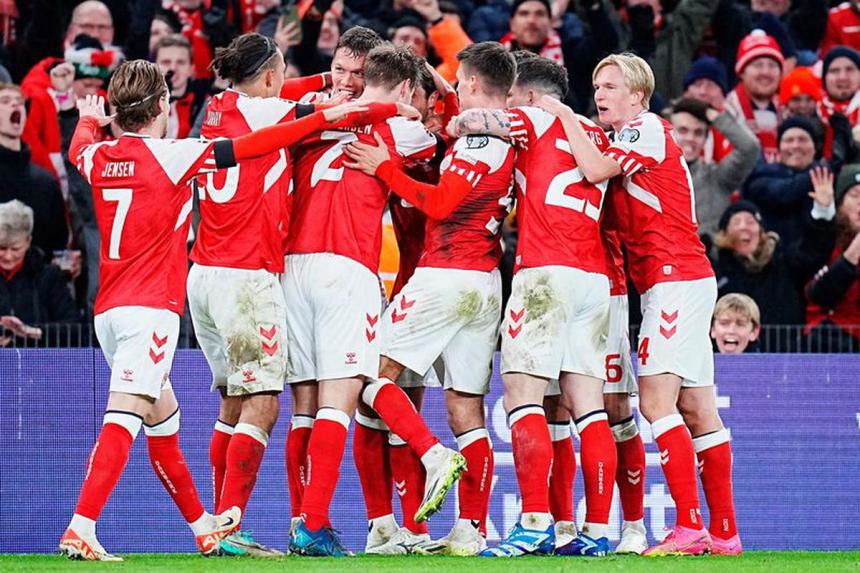 Thomas Delaney books Denmark’s Euro 2024 berth in 2-1 win over Slovenia ...