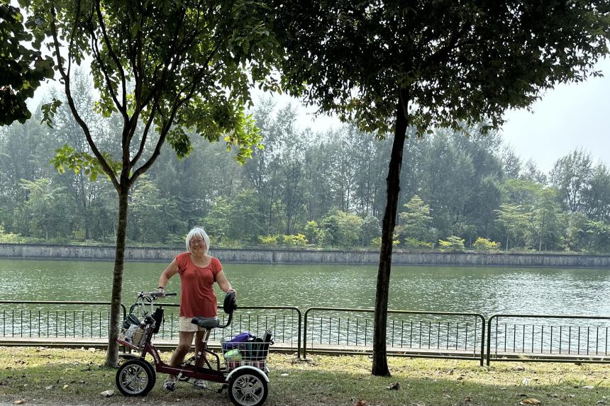 Me and my trike: Pleasures of the Punggol trail on my three-wheeler ...