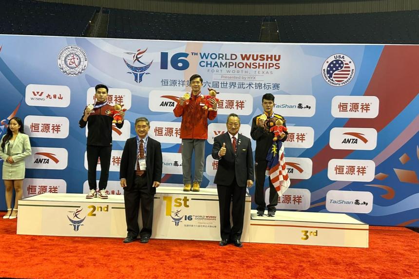 Singapore wushu exponent Jowen Lim overcomes calamity to become gunshu ...