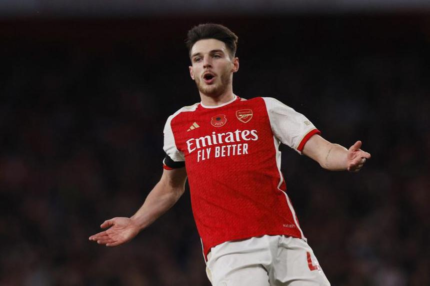 Midfielder Rice felt 'nervous' over record Arsenal transfer | The ...