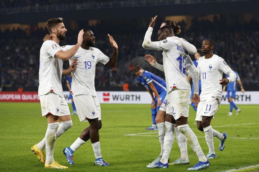 France held to 2-2 draw as Greece spoil flawless qualifying campaign ...