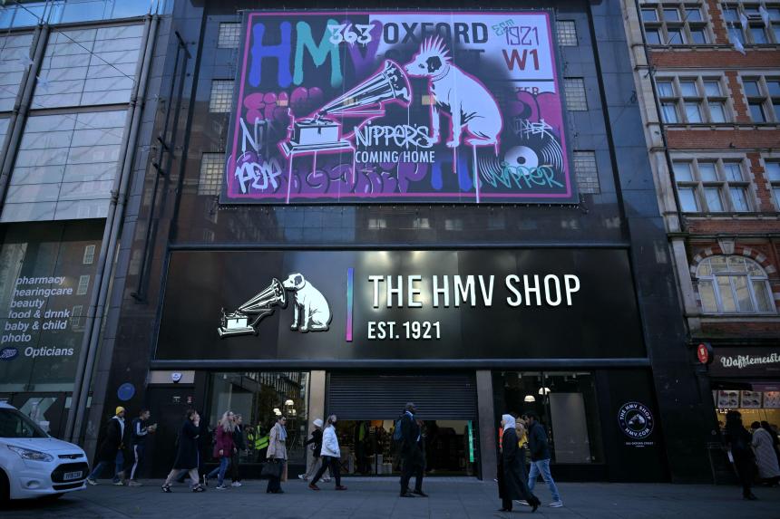 A century after debut, UK music store HMV makes Oxford Street return ...