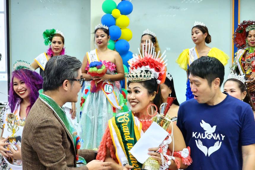 Filipino maids model works of couture art they create from household ...