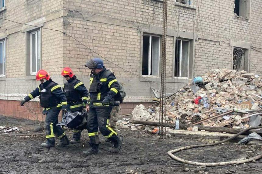 Russian missile strikes kill at least two, wound 10 in east Ukraine ...