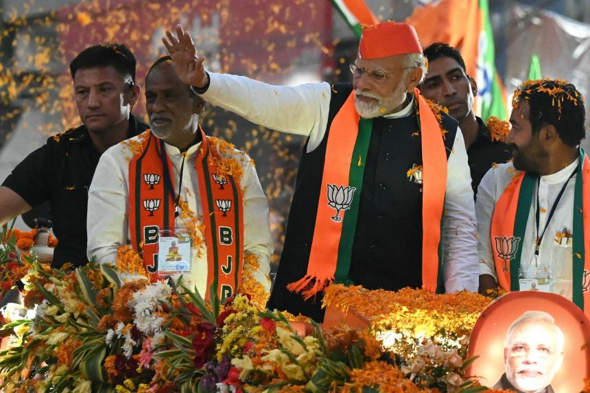 In boost for Modi, BJP sweeps polls in three Indian states | The ...