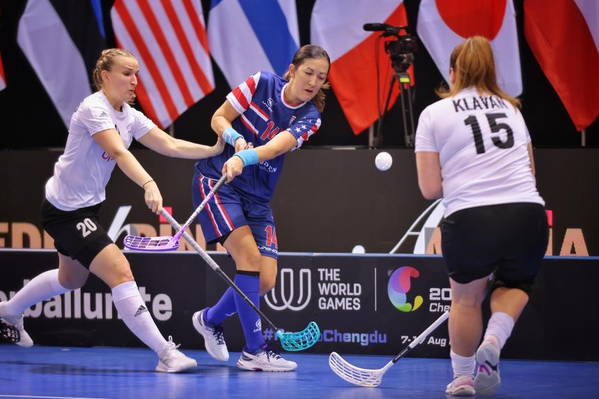 Love for floorball keeps United States’ Tiffany Gerber in the game at ...