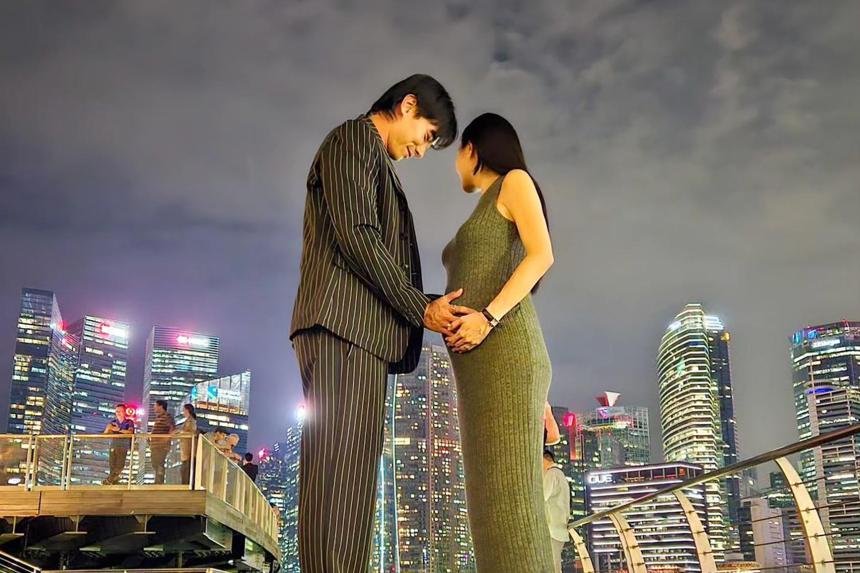 Actor Desmond Tan marks second wedding anniversary with photos of ...