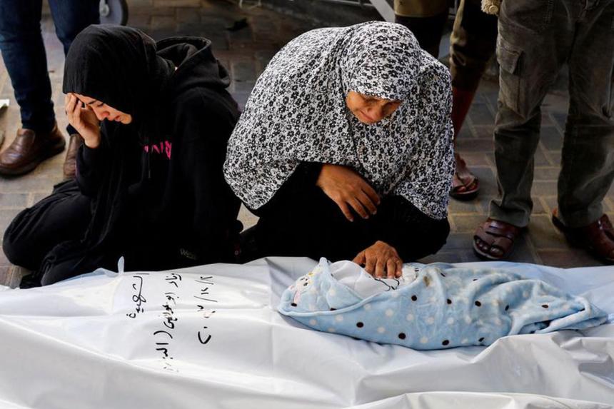 Born and killed in Gaza war: grandmother weeps for one-month-old Idres ...