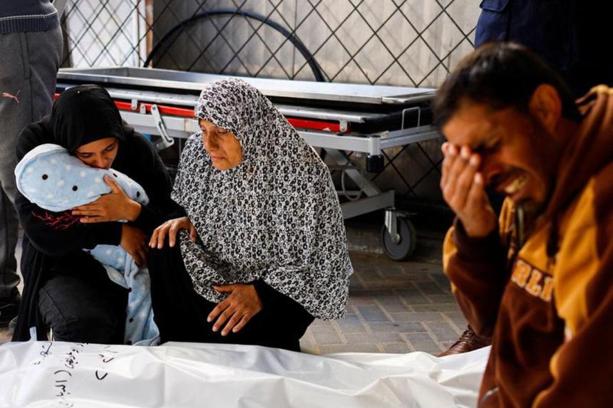 Born and killed in Gaza war: grandmother weeps for one-month-old Idres | The Straits Times